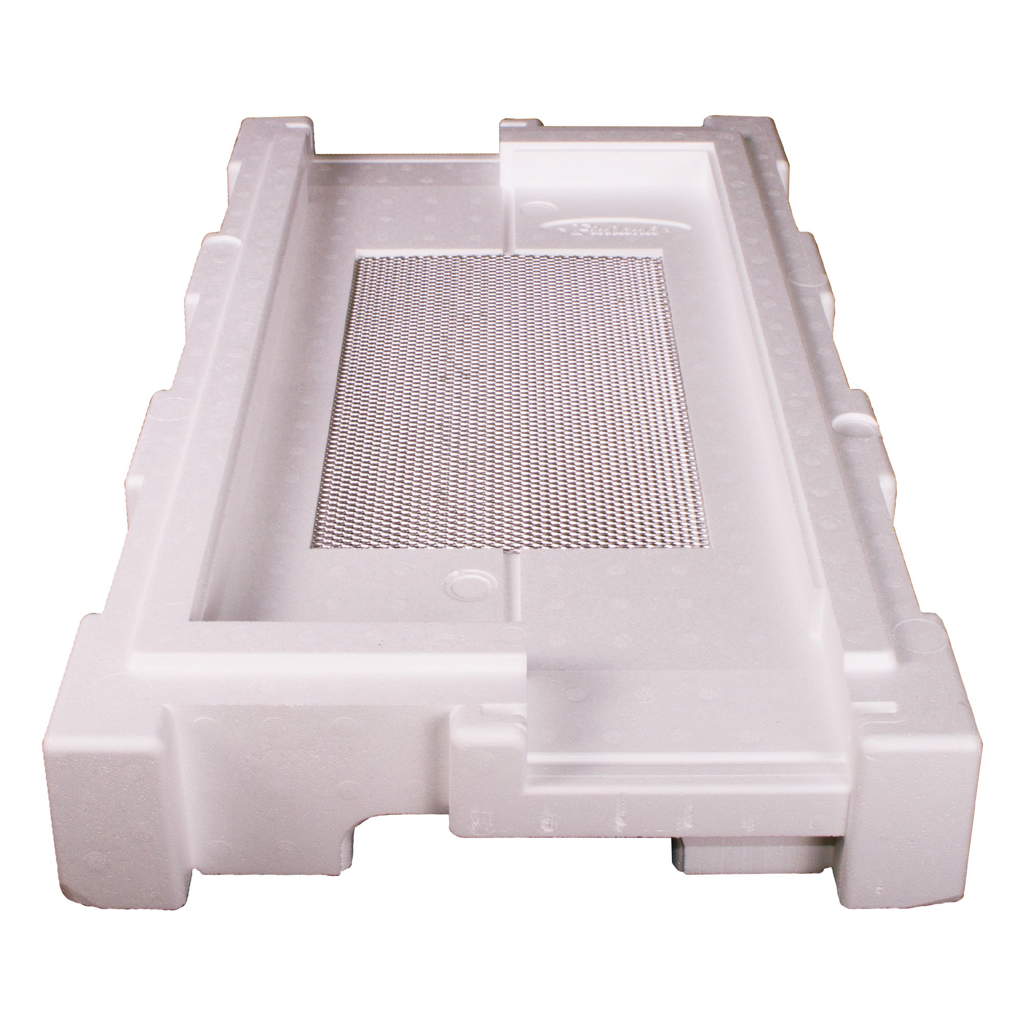 Polystyrene 6 Frame Nuc Screened Bottom Board [PNB] | Blue Sky Bee Supply